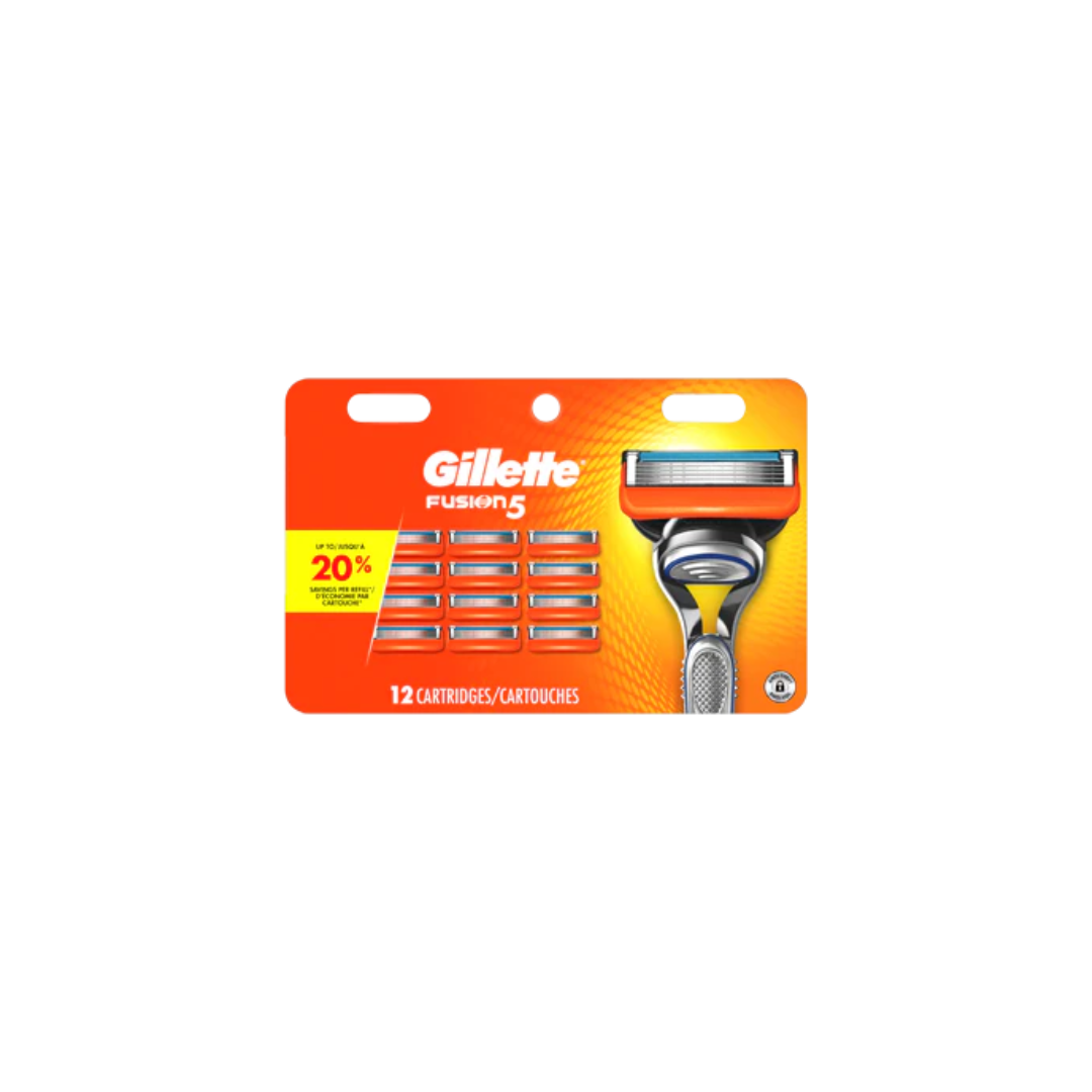 Gillette Fusion5 Cartridges, 12 pack– Brands Buy Central