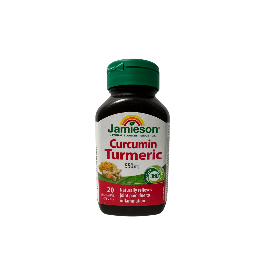 Jamieson Curcumin Turmeric 550mg 20 Capsules– Brands Buy Central